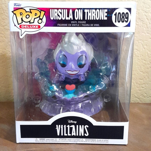 funko POP Deluxe | Other | Funko Pop Large Deluxe Disney Ursula On ...